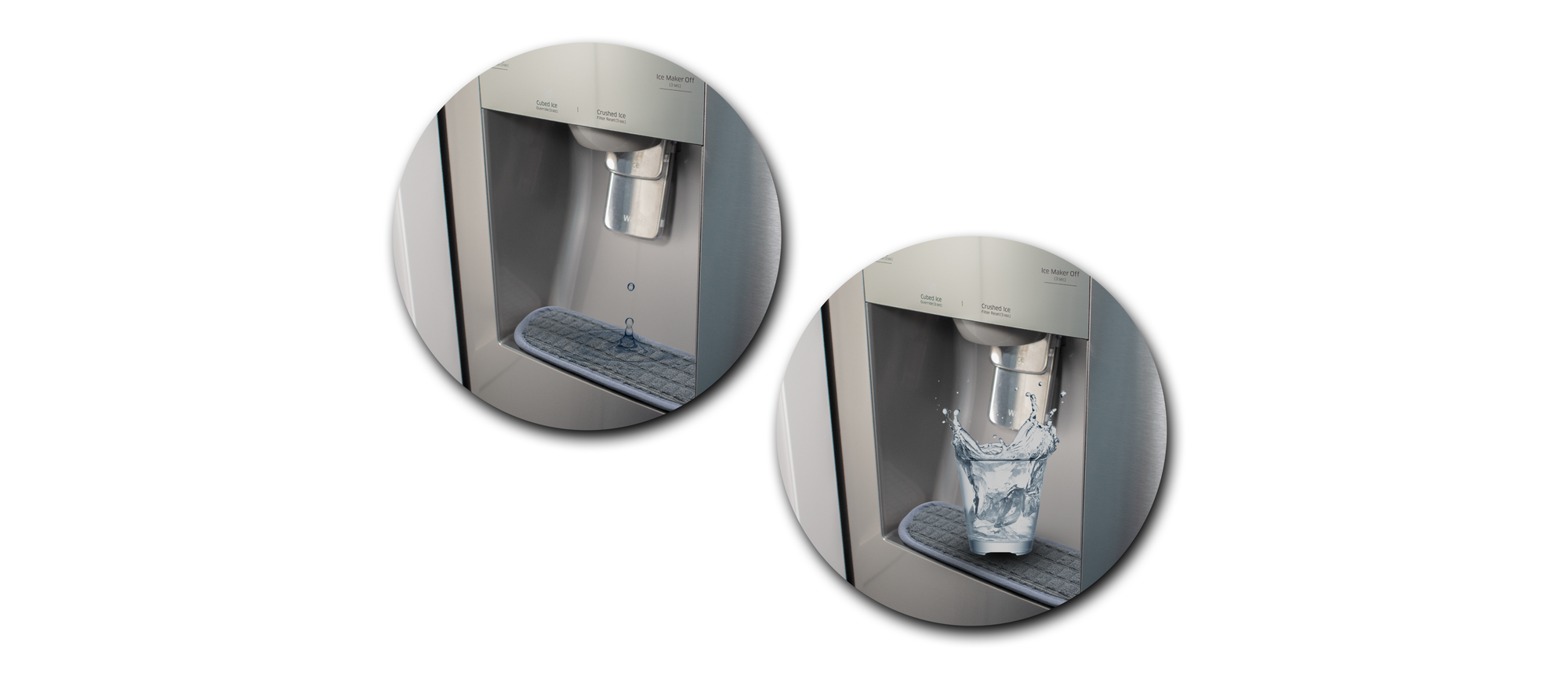 The Drip Pad - The Refrigerator Drip Catcher for Water Dispenser Trays ...