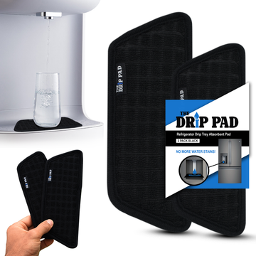 The Drip Pad - The Refrigerator Drip Catcher for Water Dispenser Trays ...