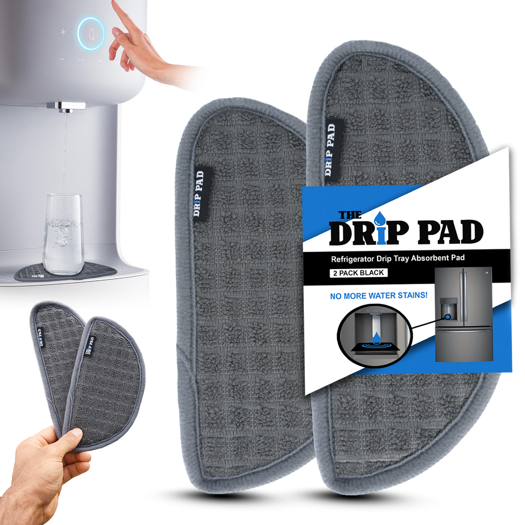 The Drip Pad - The Refrigerator Drip Catcher for Water Dispenser Trays ...